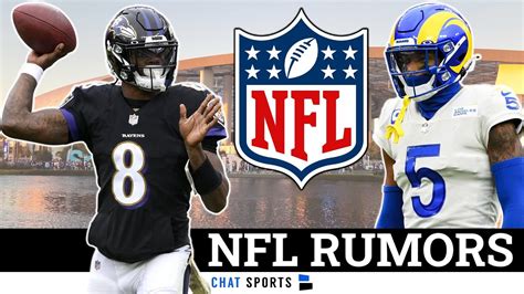 Nfl Rumors On Jalen Ramsey Trade Lamar Jackson Contract Carson Wentz