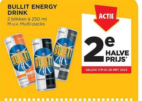 Bullit Energy Drink Aanbieding bij Jumbo - 1Folders.nl