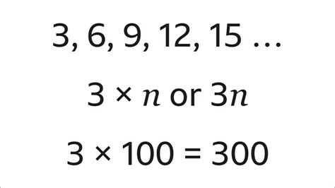 Finding The 𝒏th Term Of An Arithmetic Sequence Ks3 Maths Bbc Bitesize