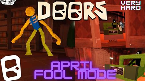 Doors April Fools Update Hard Robloxdoors Youtube