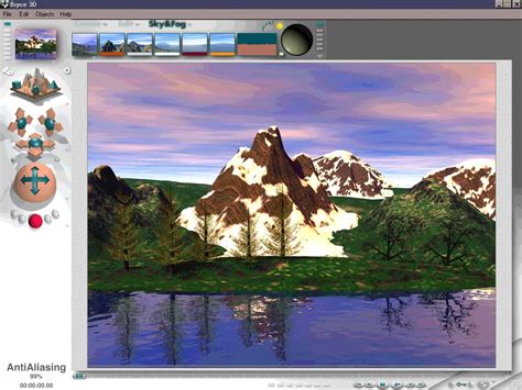 Bryce 3d Landscape Modeling Software