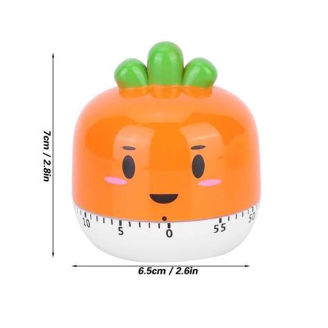 Cikonielf minuterie de cuisine Dessin animé manuel mécanique cuisine