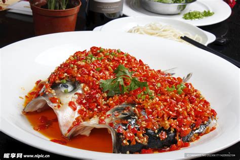 剁椒鱼头图片摄影图 传统美食 餐饮美食 摄影图库 昵图网nipic