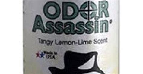 Odor Assassin Non Aerosol Pump Spray Lemon Lime 12 Pack