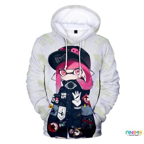 Anime 3d Printed Splatoon Pullovers Hoodies