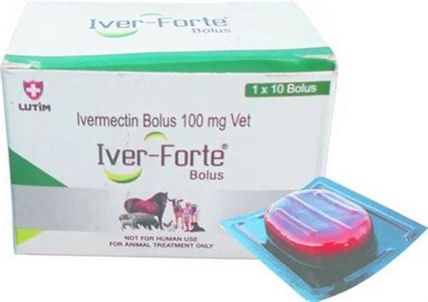 100mg Ivermectin Bolus For Hospital Packaging Type Box At ₹ 250box