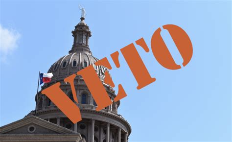 Abbott Vetoes Bills As House And Senate Remain Divided On Property Tax