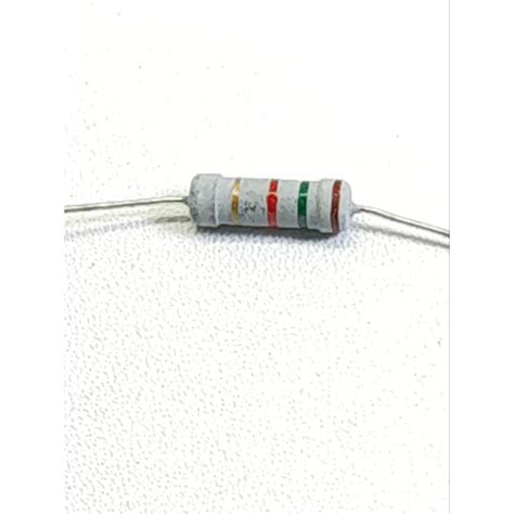 Jual 5 Pcs Resistor 1k5 Ohm 1 Watt Shopee Indonesia