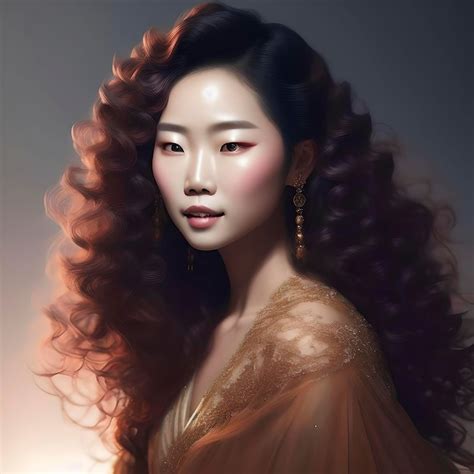 Premium Ai Image Asian Woman Korean Model Beautiful Lady Ai Generated