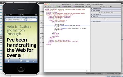 How To Test Localhost On Iphone Clicknathan Handmade Websites