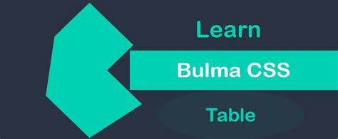 Diwakar Chauhan On Linkedin Bulma Table Bulma Css Provides Different Predefined Bulma Table