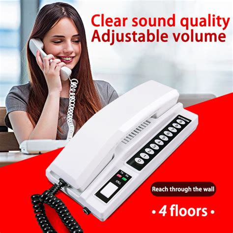 Telephone Intercom Wireless Intercom System Calling Intercom Secure