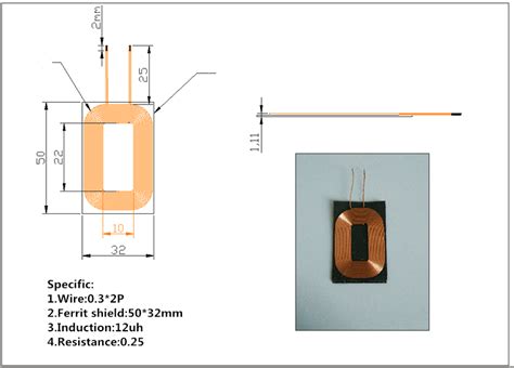 Custom Design Of Wireless Receiver Coils Custom Magnetic Coils
