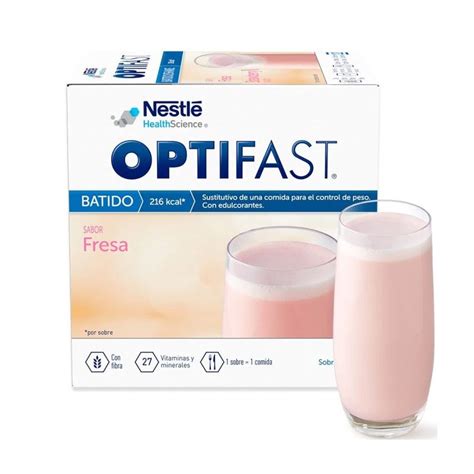 Optifast Strawberry Smoothie 12 Envelopes【online Offer】