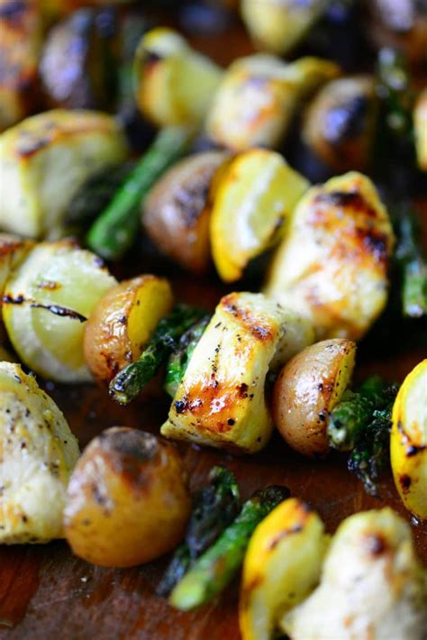 Lemon Pepper Chicken Kabobs The Gunny Sack