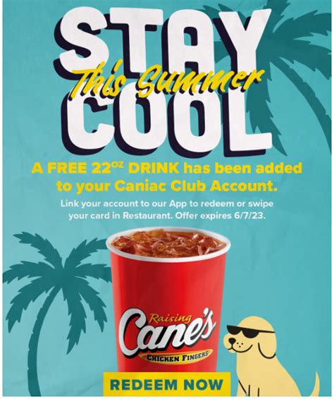 Raising Canes Coupons Printable