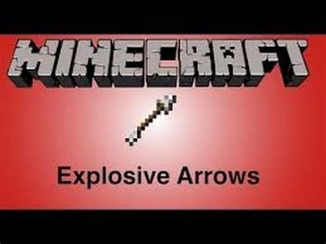 Minecraft Flecha Explosiva SEM MODS YouTube