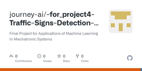 Github Journey Ai For Project Traffic Signs Detection Tensorflow Yolov Yolov Final