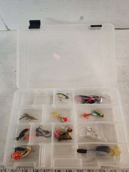 Assorted Lures And Case Isabell Auction