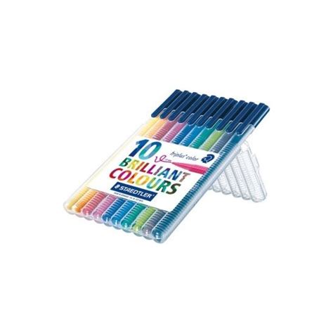 Staedtler Triplus Broadliner 1 mm 10 lu Brillant Colours Fiyatı