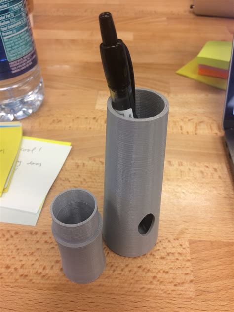 3d Printed Pencil Case And Holder By Noah Eisfelder Medium