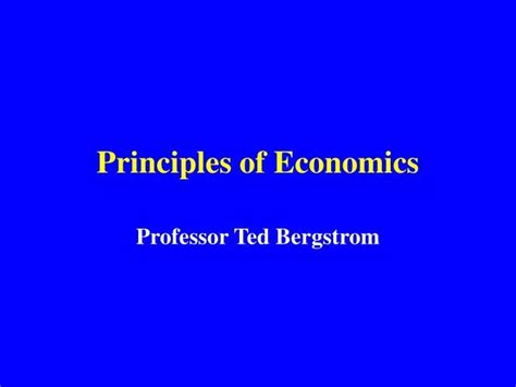 PPT Principles Of Economics PowerPoint Presentation Free Download ID 4759298