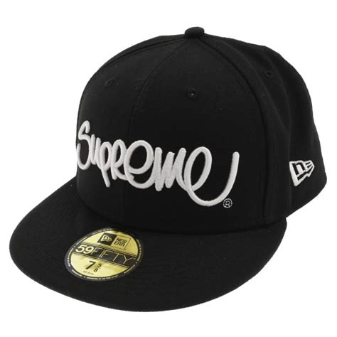 Supreme Supreme シュプリーム 22ss Handstyle New Era Black ニューエラ ハンドスタイル 刺繍