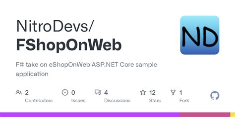 GitHub NitroDevs FShopOnWeb F Take On EShopOnWeb ASP NET Core