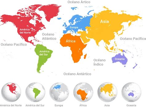 Los 5 Océanos Del Mundo