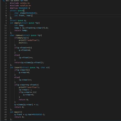 C How To Make Test Case For My Queue Code Written In C Stack