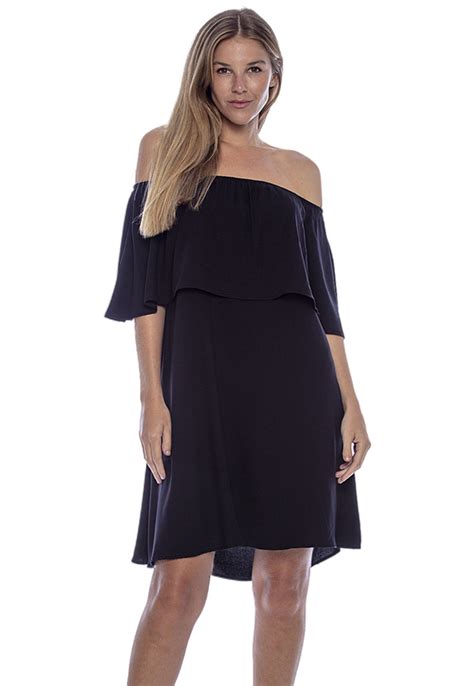 Vestido Curto Plano Ciganinha Amazonia Vital Preto Compre Agora