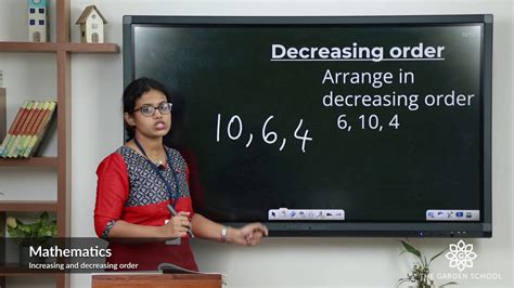 Grade 1 Mathematics Chapter 2 Class 5 Increasing Decreasing Order And Exercise Youtube