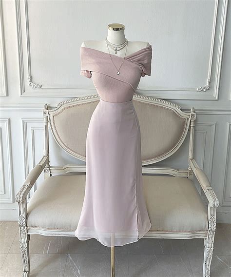 우아한여신핏💜핏예술~ 아메르 쉬폰 롱 스커트 결혼식 하객룩 파티룩 상견례룩 데이트룩 브라이덜샤워 셀프웨딩 웨딩촬영 꾸안꾸 여름스커트 시스루스커트 트임스커트 머메이드