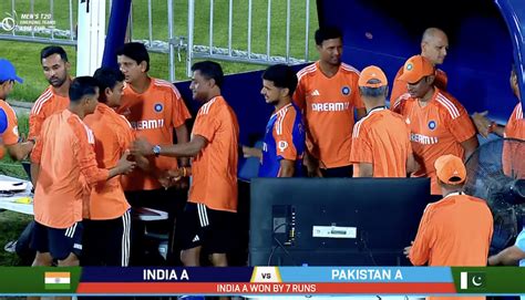 India A Vs Pakistan Shaheens Thrilling Encounter In The Acc Mens T20