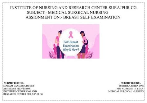 Breast Self Examination Bse Ppt Ppt