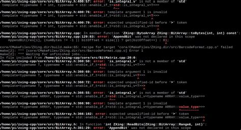 Raspberry Pi How To Install Zxing CPP C On RaspberryPi Stack Overflow