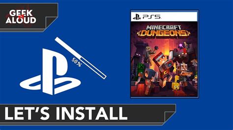 Let's Install - Minecraft Dungeons [PlayStation 5] - YouTube