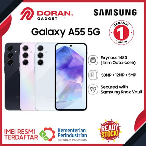 Jual Samsung Galaxy A55 5g Super Amoled 120hz Nfc Ip67 50mp Triple