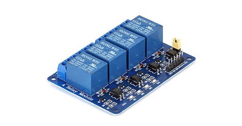 Channel V Relay Module With Opto Isolated Input