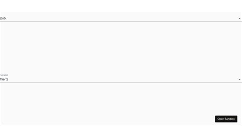 Default Value Of V Select Codesandbox