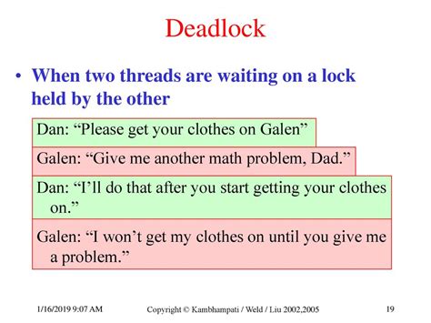 Synchronization Monitors Deadlocks Ppt Download