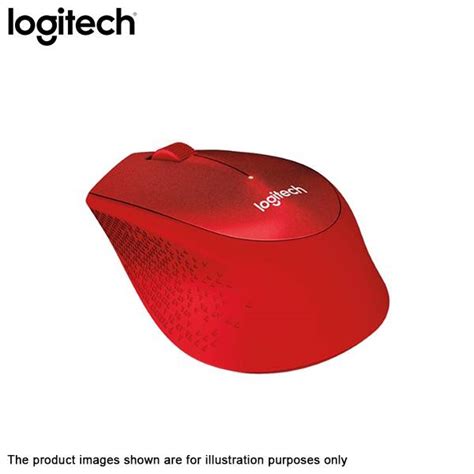 Logitech M331 Silent Plus Wireless Mouse Red