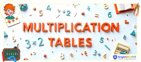 Multiplication Tables