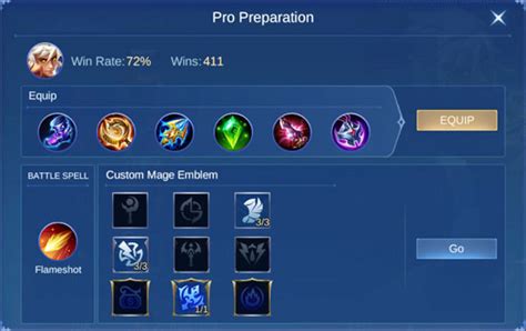 Best Vale Build Emblem Spell Items Guide Mobile Legends