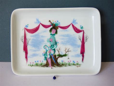 Mini Plate Raymond Peynet Rosenthal Studio Line Germany