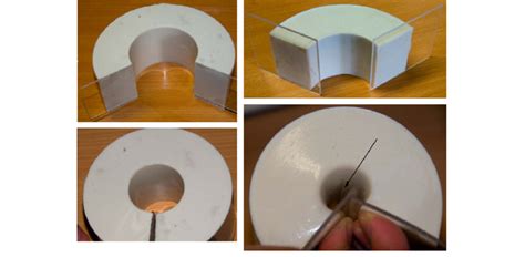 Annular Sectors Made With Rubber Silicone Height 6 Cm Inner Radius