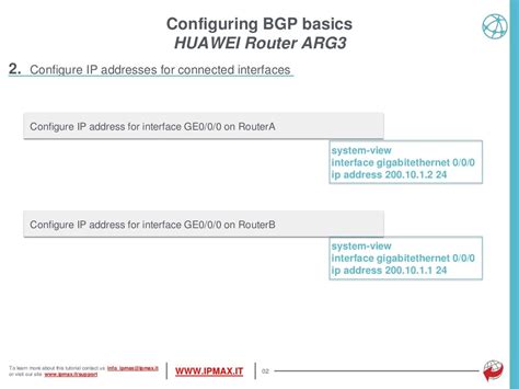 Huawei Arg3 Router How To Configuring Bgp Basics
