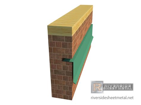 Reglet Flashing For Masonry Roofing In Copper Lcc Aluminum
