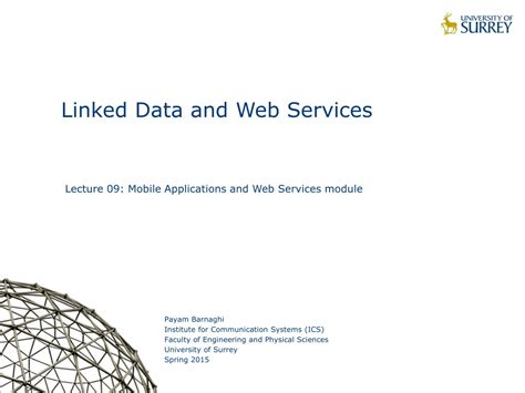 Ppt Linked Data And Web Services Powerpoint Presentation Free