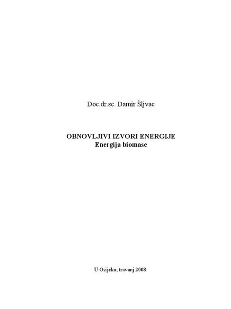 Biomasa Šljivac Pdf